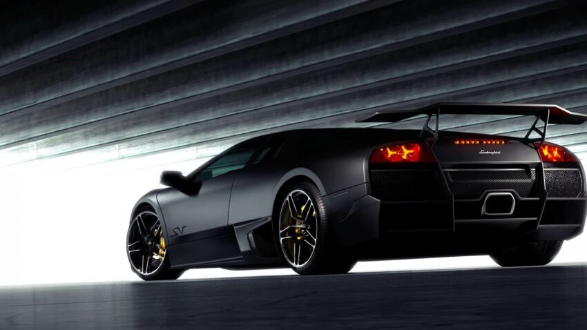 black-lamborghini-back-view-hd-wallpapers-1080p-cars - TJD Rent A Car ...